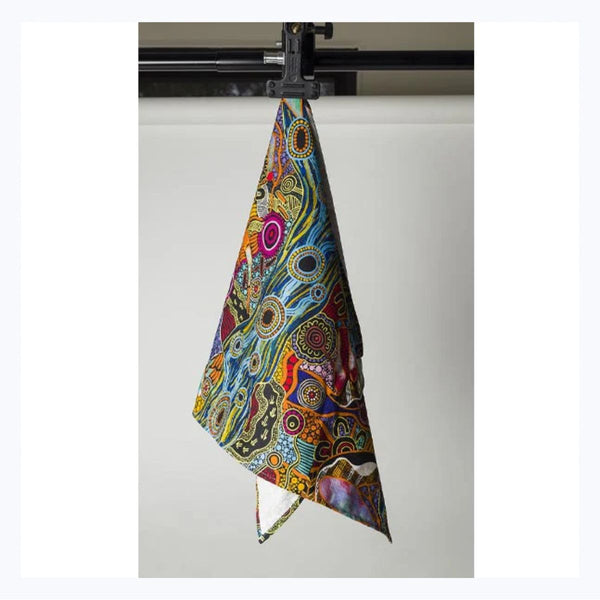 Aboriginal Tea Towel - Justin Butler