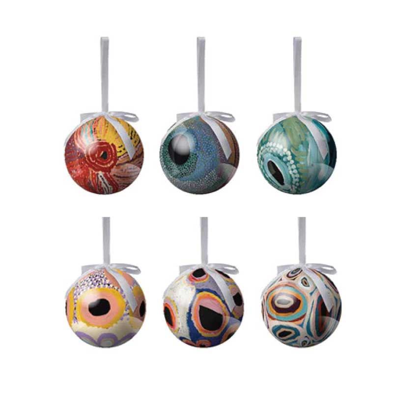 Aboriginal Baubles | Best Australian Christmas Gifts Online