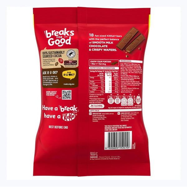 Kit Kat Fun Size Share Pack 18 pcs