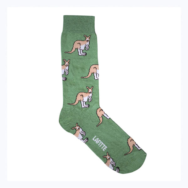 Kangaroo Socks Black (Mens) | Australian Made