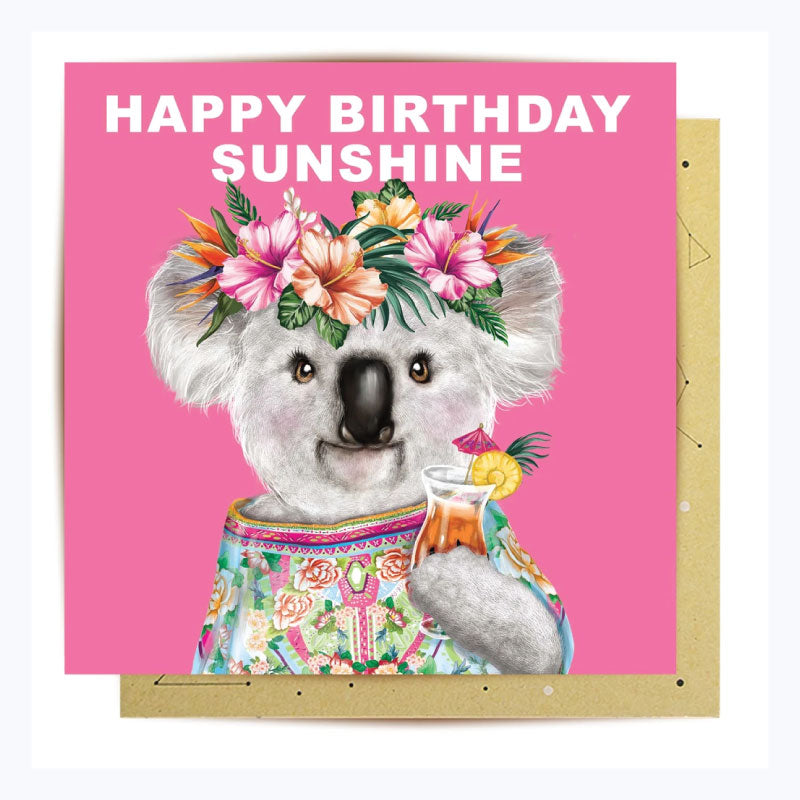 AUSTRALIAN GREETING CARDS - HAPPY BIRTHDAY - I Still Call Australia Home