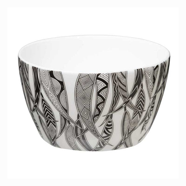 Aboriginal Nut Bowl - Dancing Wombat