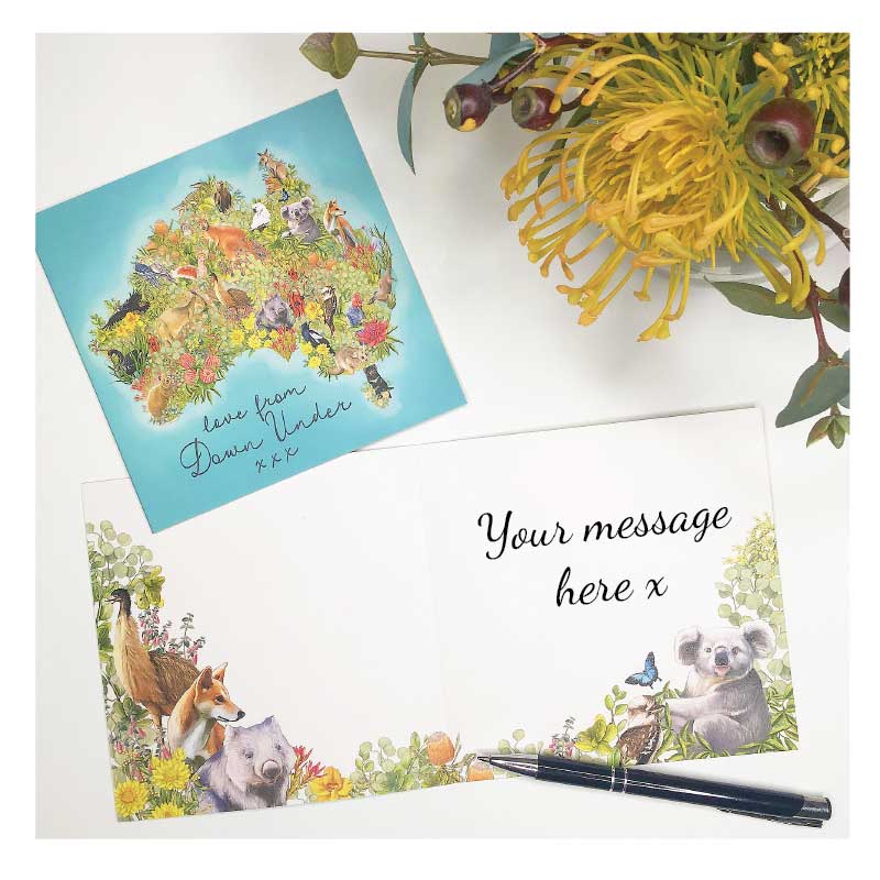 Australian Greeting Cards - COVID - I Still Call Australia Home