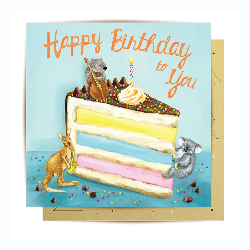 AUSTRALIAN GREETING CARDS - HAPPY BIRTHDAY - I Still Call Australia Home