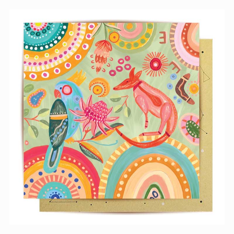 Australian Greeting Cards - Aboriginal